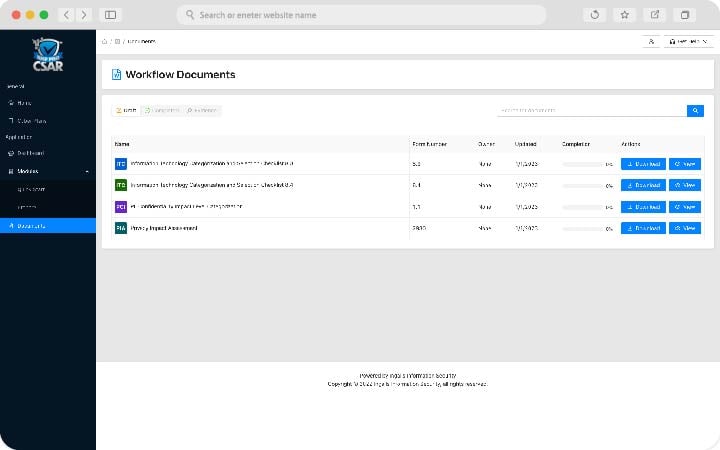 Cybersecurity Assurance Readiness (CSAR®)